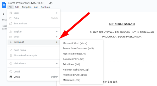 Apa itu Surat Prekursor? - LabMart.id