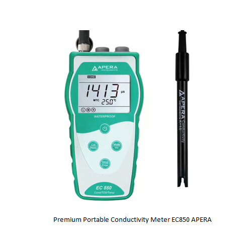 Economy Portable Conductivity Meter EC850 APERA - LabMart.id