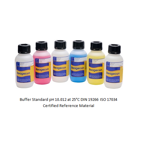 Buffer Standard pH 10.012 at 25°C DIN 19266 ISO 17034 Certified ...