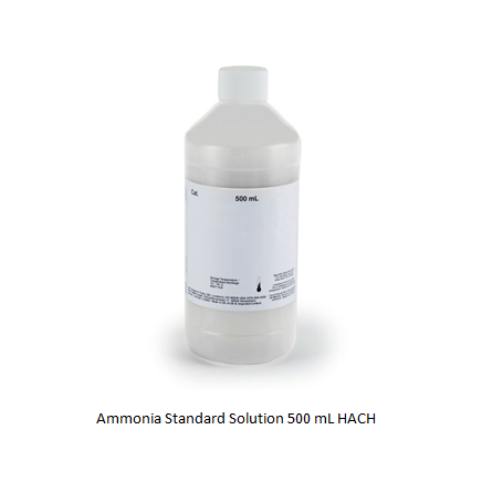 Ammonia Standard Solution 500 mL HACH - LabMart.id